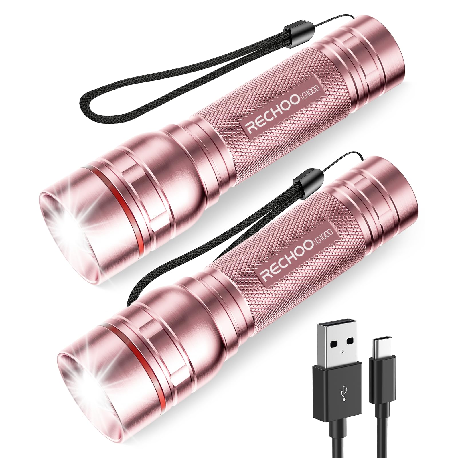 Snapklik.com : Rechargeable Flashlights High Lumens, G1000 Super Bright ...