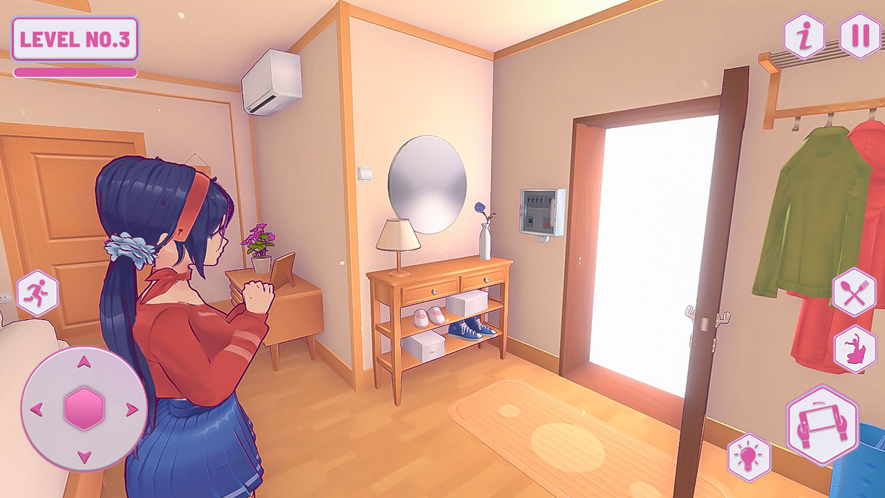 Miside Anime Sakura Simulator Games 3D: Miside Anime High School Girl ...