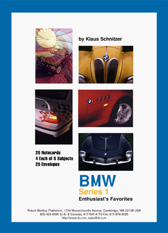 Bmw Enthusiast's Favorites: Series 1 : 20 Notecards, 20 Envelopes ...