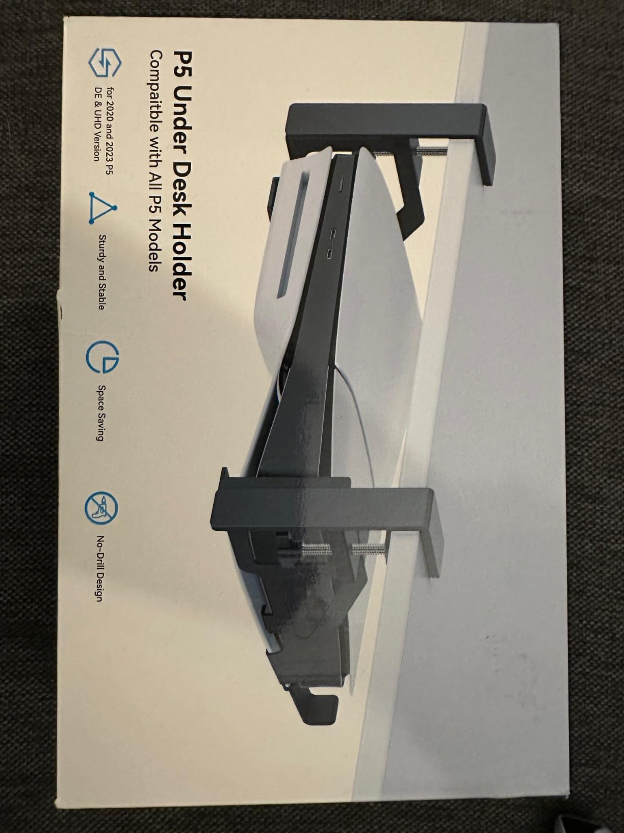 OIVO Support PS5 sous la Bureau pour PS5 et PS5 Slim, Support ...