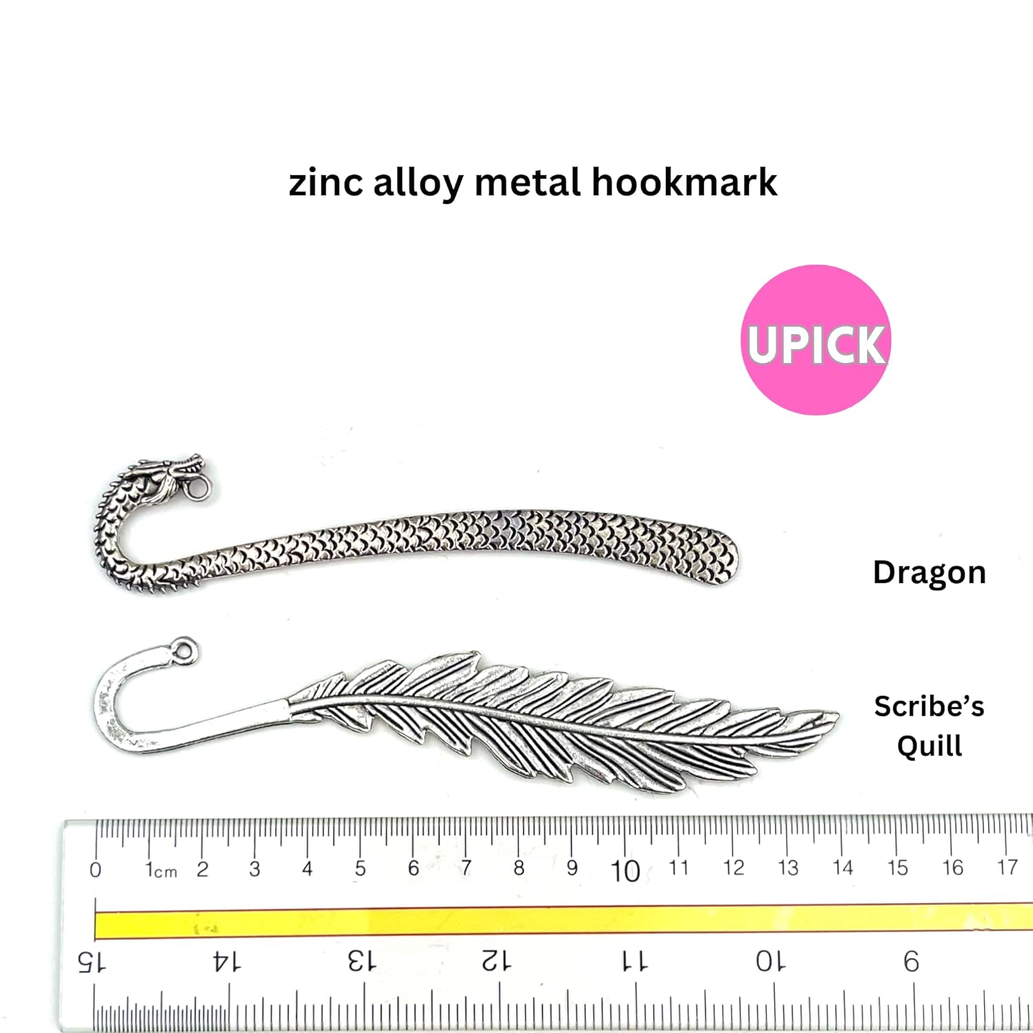 FOURTH WING Rebecca Yarros Clay Mini Book Dragon Scribe Quill Bookmark ...