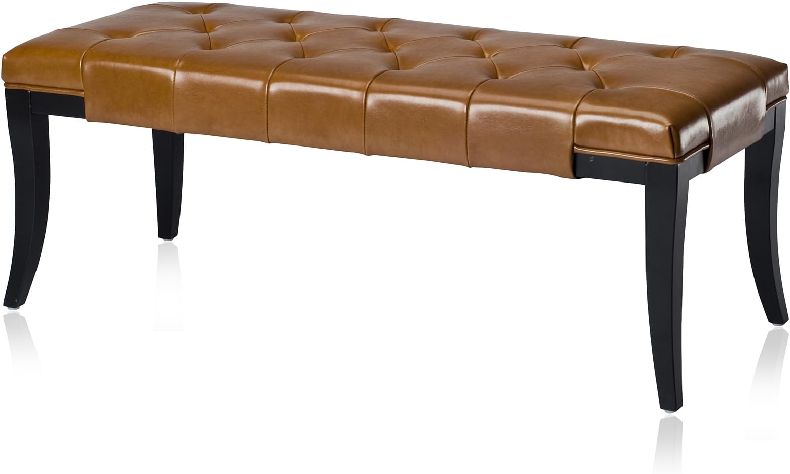 Amazon.com - Safavieh Home Collection Xavier Tufted Bench Beige - Table ...