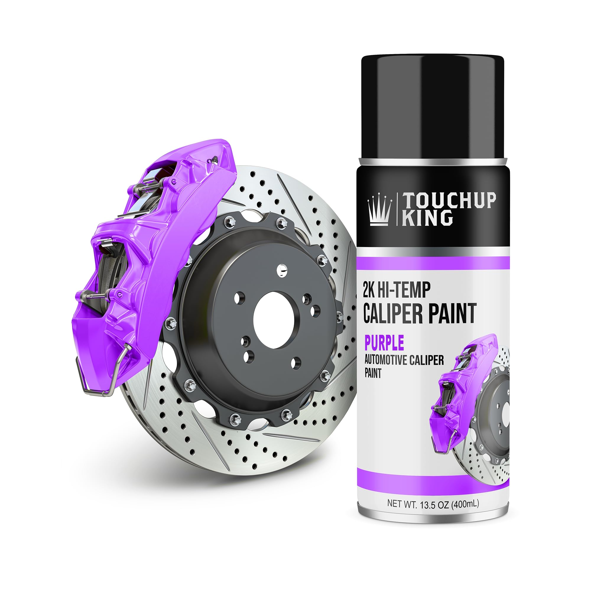 Amazon.com: TOUCHUP KING Paints Purple Brake Caliper Paint Omni Cure ...