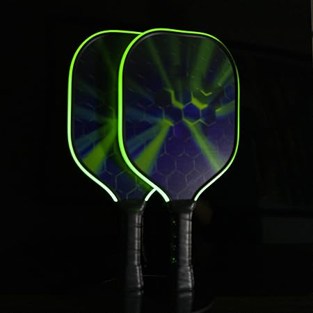 Amazon.com : PickleStar LED Light Up Pickleball Paddles with Graphite ...
