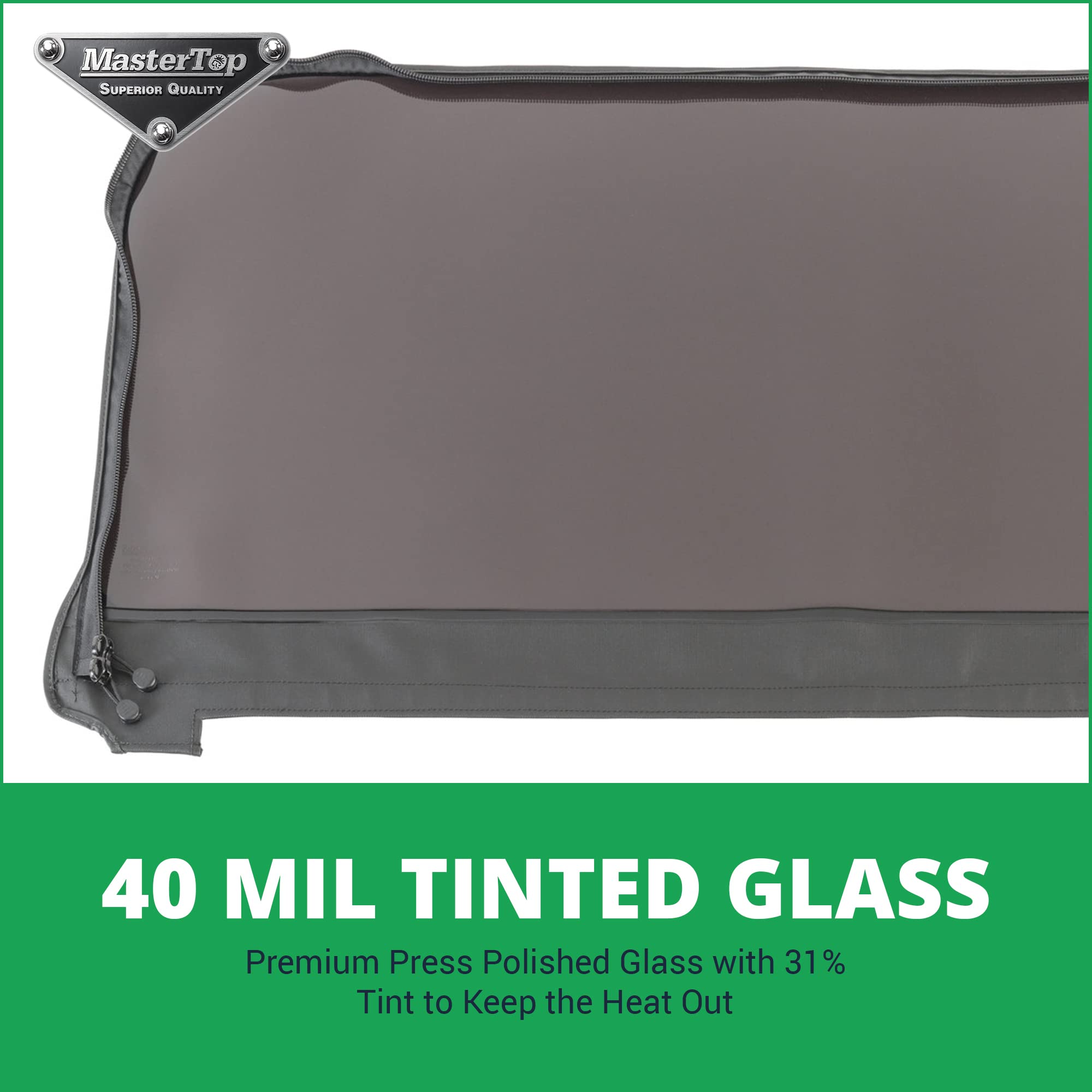 Snapklik.com : MasterTop Soft Top Rear Window Replacement, Fits Jeep ...