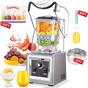 Amazon.com: Commercial Professional Blender-[2500W Ultra Motor][Total ...