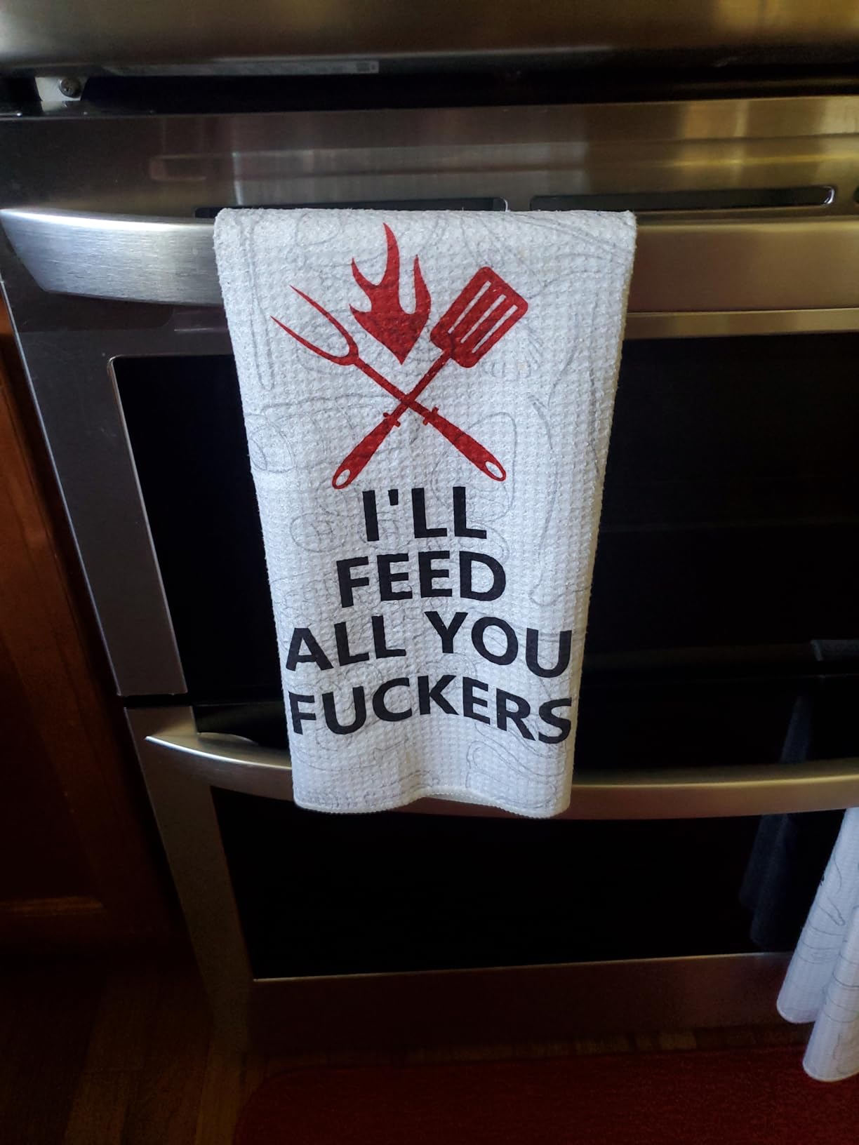 Amazon.com: WeBingo Funny Kitchen Towels, Kitchen Towels Set - Pack of ...