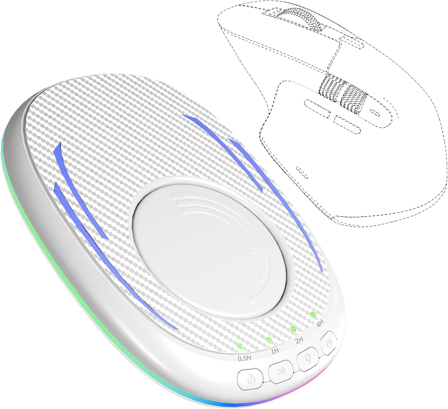Ultra-thin & Silent Mouse Mover,Undetectable Mouse Kosovo | Ubuy