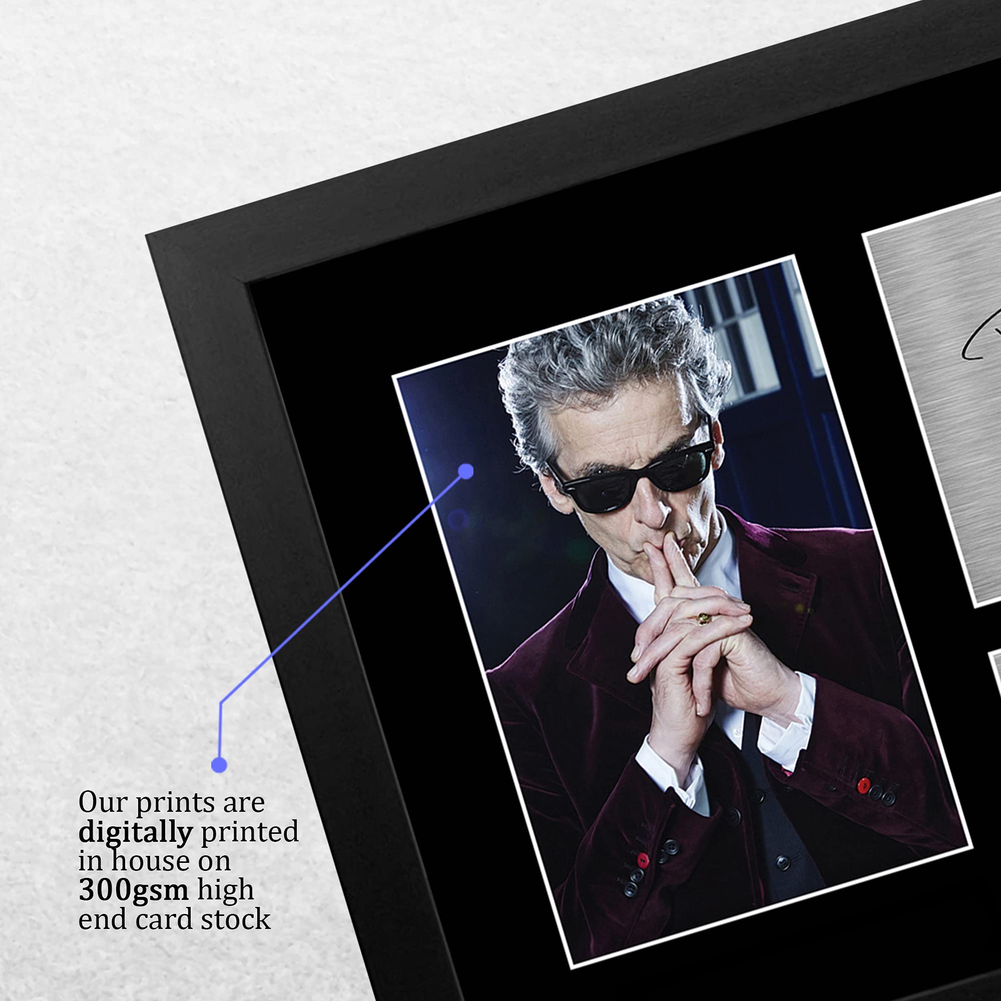 Peter Capaldi Signature BBC Starts Filming New Doctor Who Series With