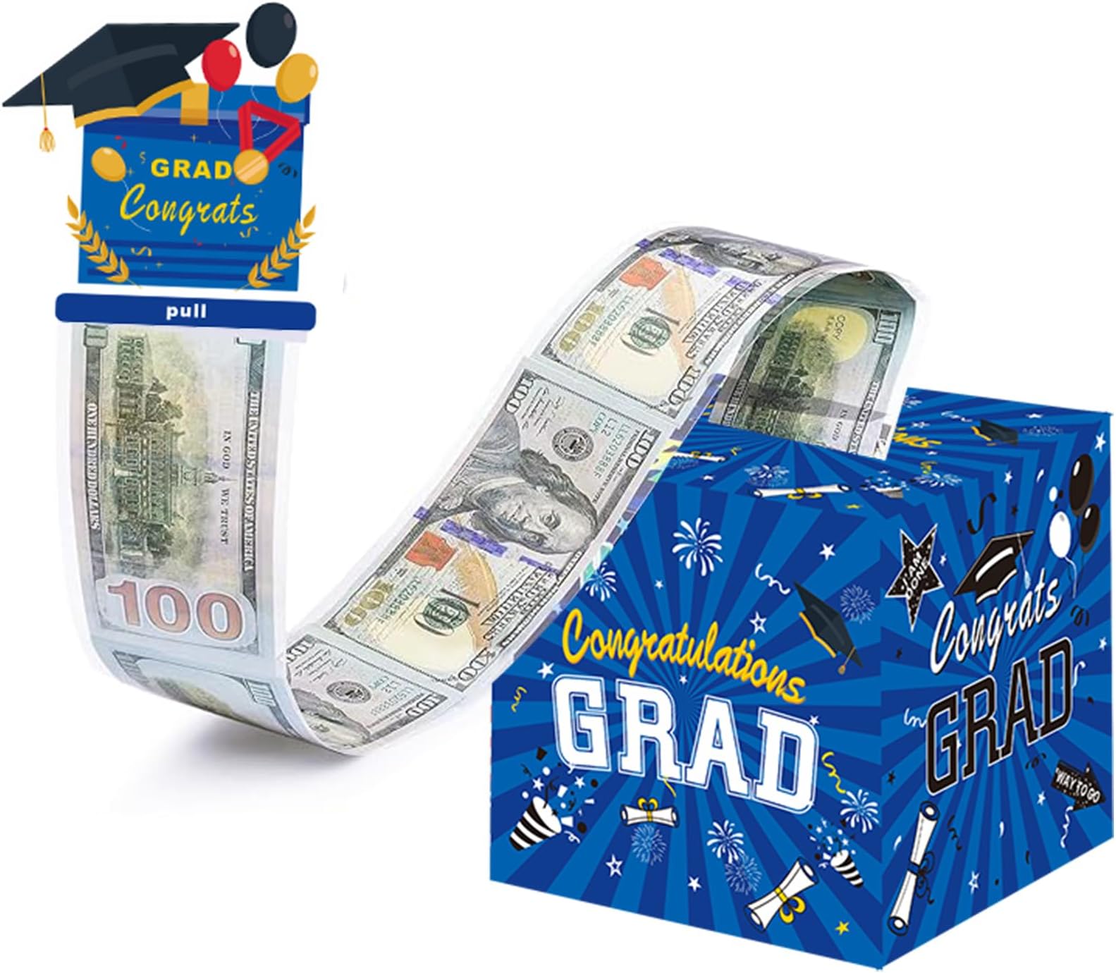 Amazon.com: Pasimy 2 Set Graduation Money Box for Cash Gift, 2025 ...