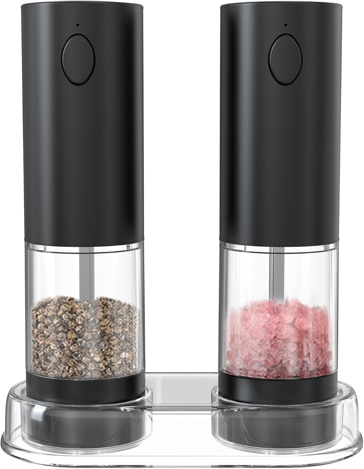 Amazon.com: Electric Salt and Pepper Grinder Set USB Rechargeable One ...