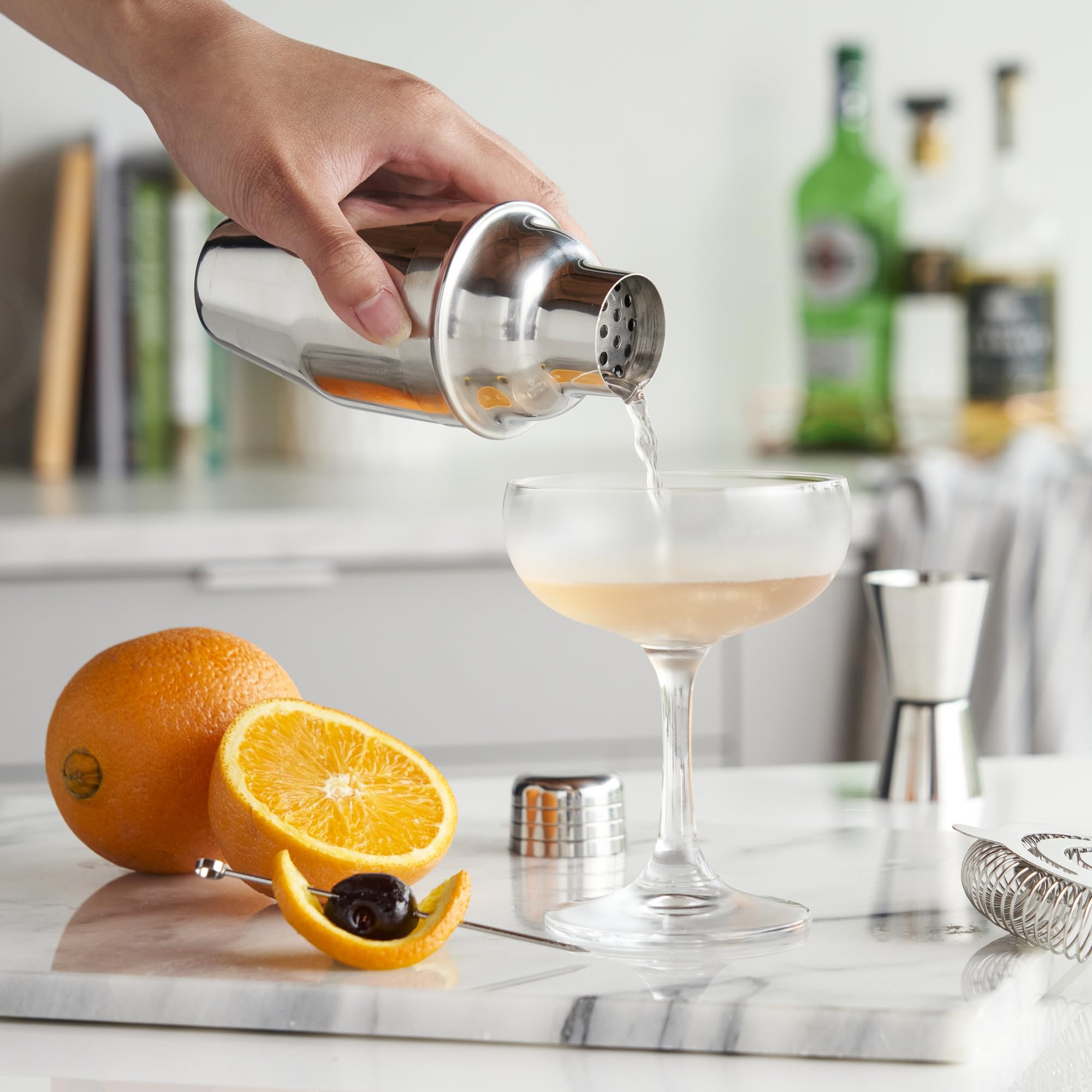 Snapklik.com : True Contour Stainless Steel Cocktail Shaker