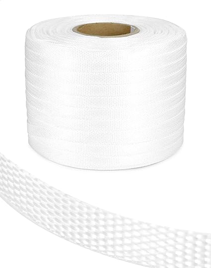 Amazon.com: QWORK 1/2" x 1500' Woven Cord Strapping Roll, Heavy Duty ...