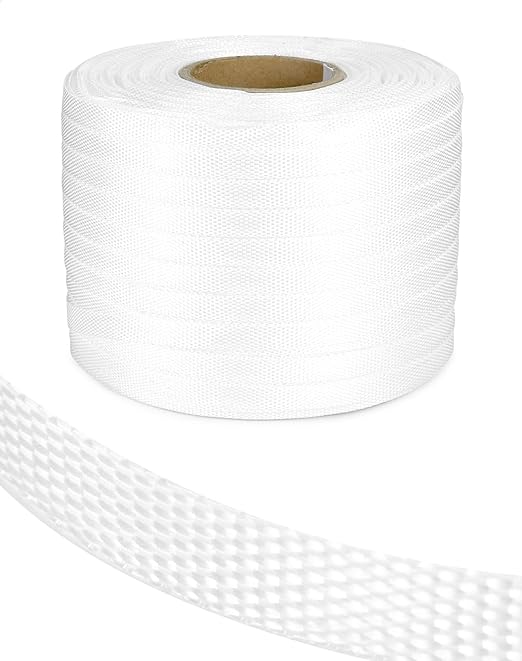 Amazon.com: QWORK 1/2" x 1500' Woven Cord Strapping Roll, Heavy Duty ...