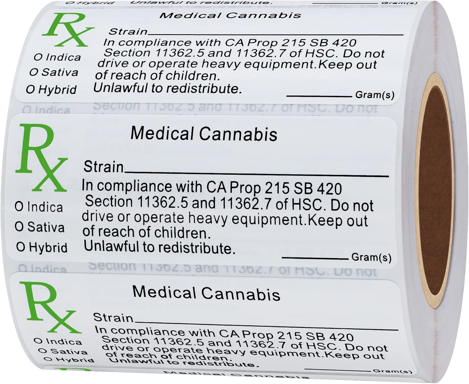 Hylabelest Compliant Identification RX Medical Strain Adhesive Labels ...