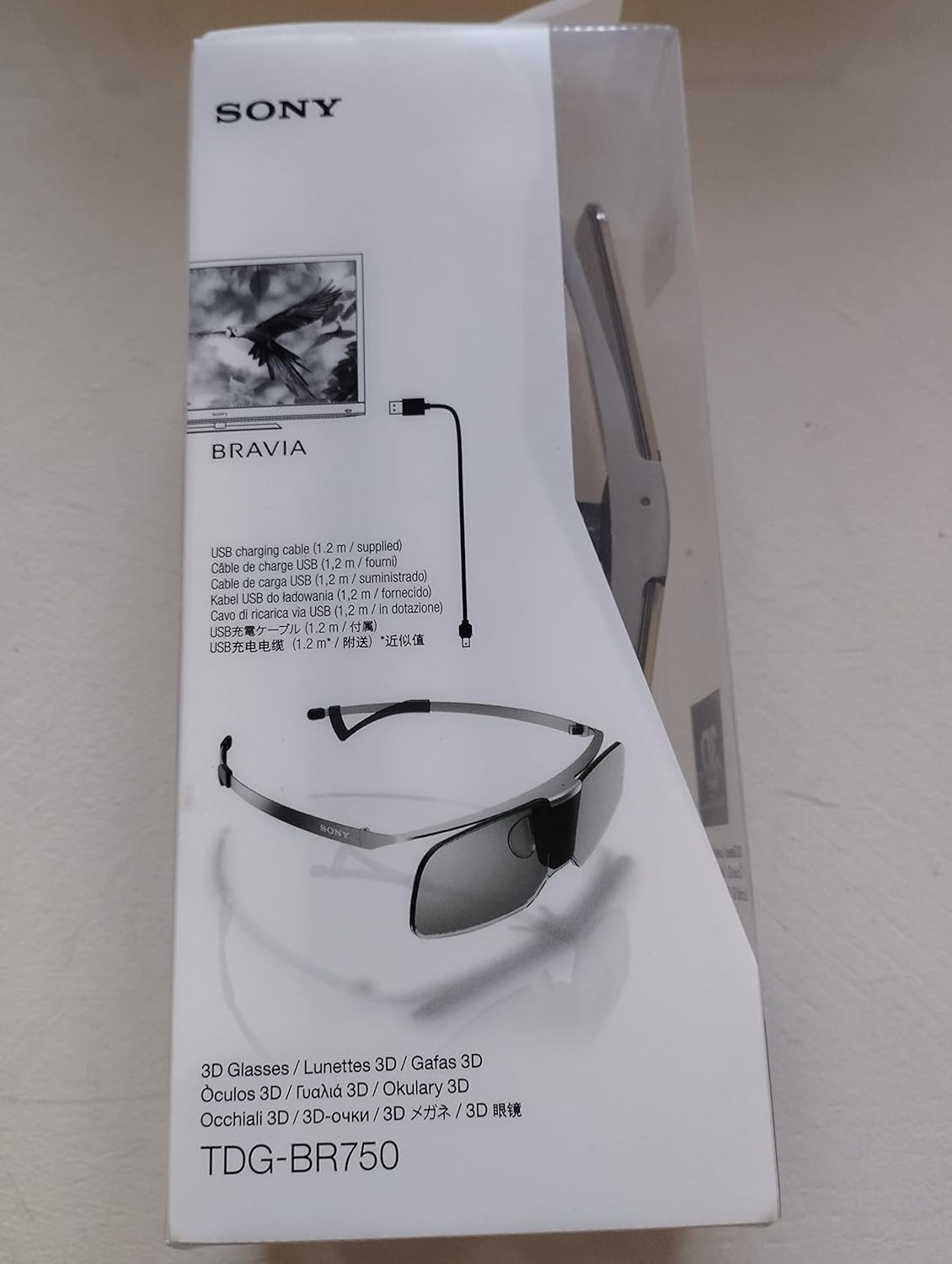 Sony TDGBR750 - Gafas 3D Active Shutter para televisores Bravia 3D Full ...