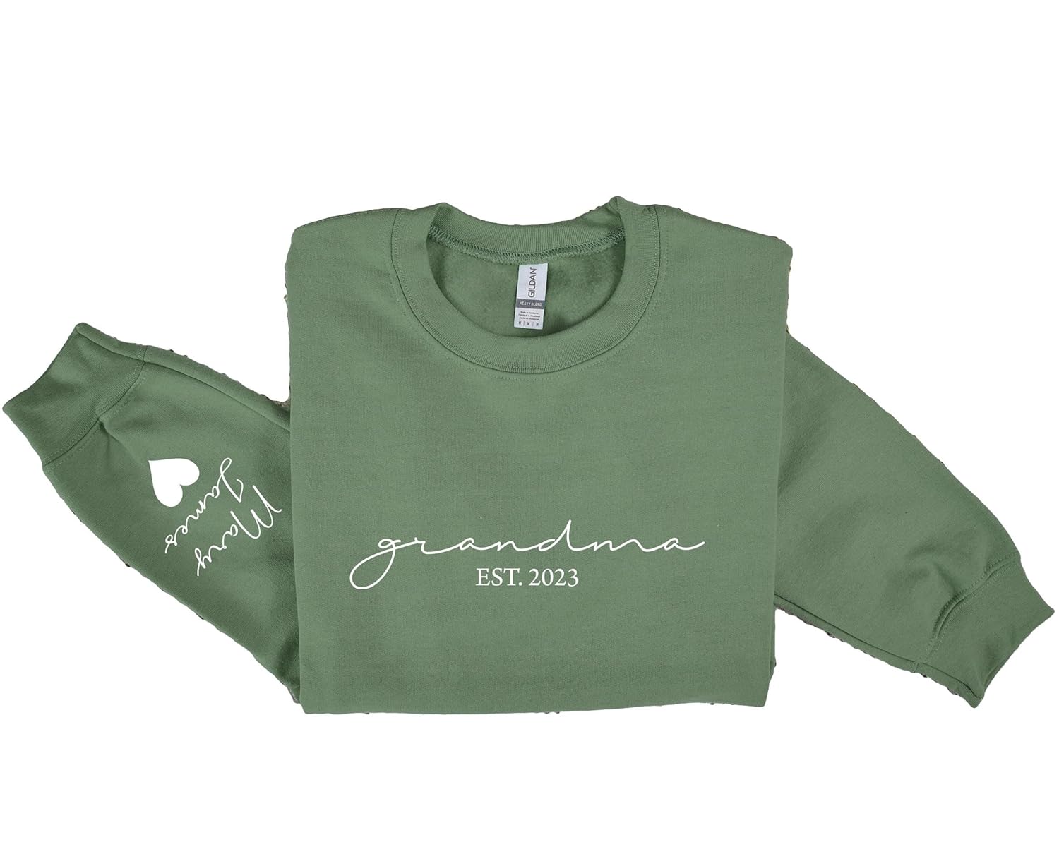 Amazon.com: Personalized Grandma Sweatshirt with Grandkids Names for ...