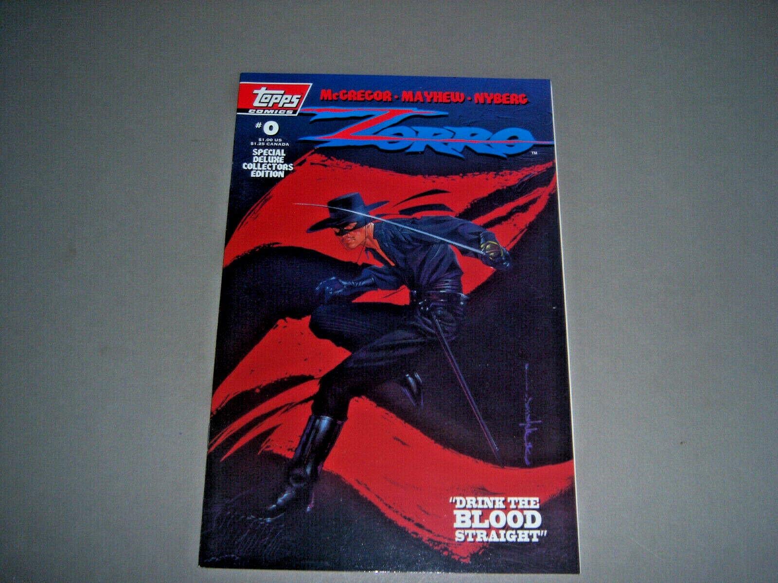 Amazon.com: Zorro: Drink the Blood Straight #0 Special Collectors Issue ...