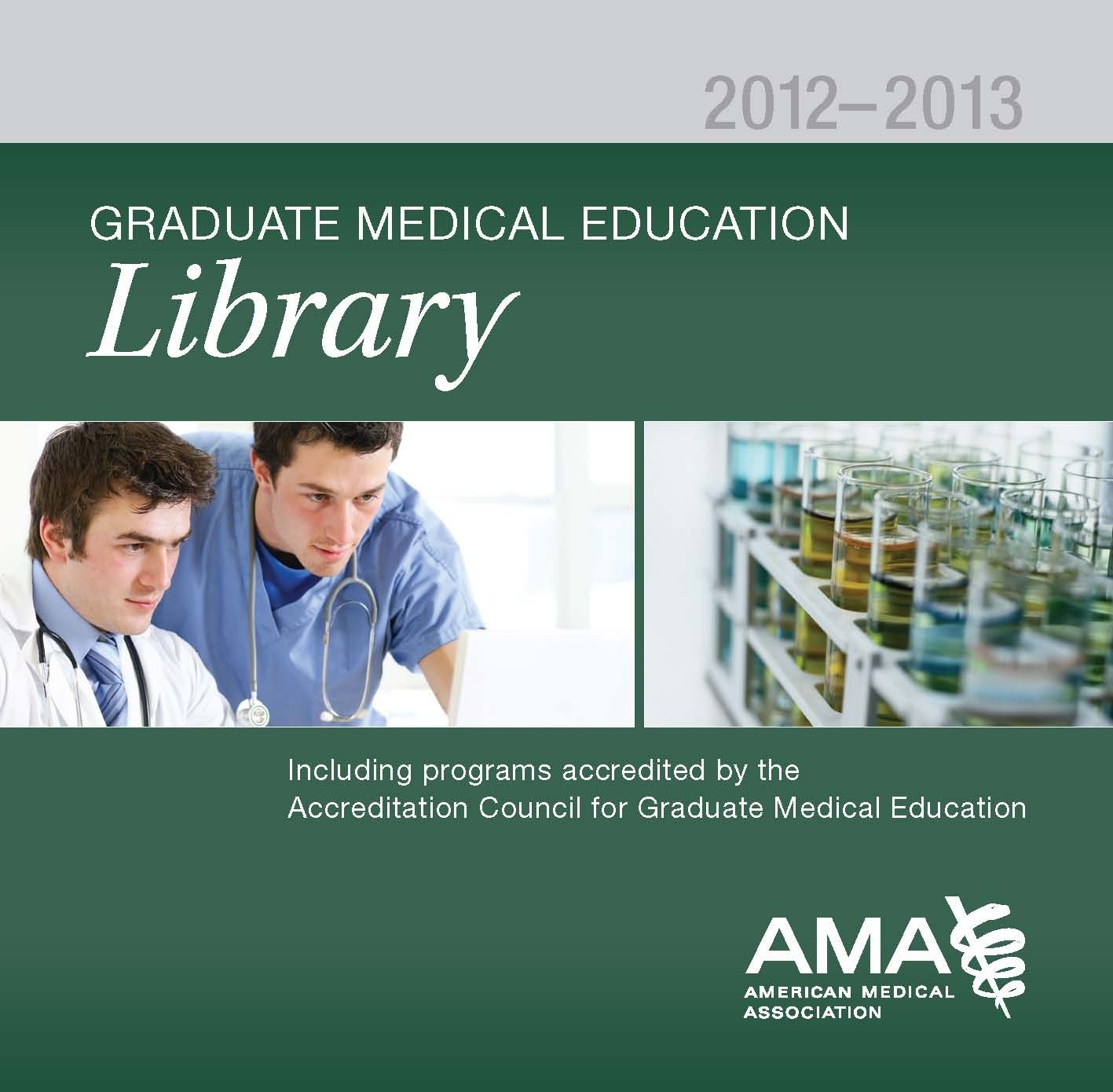 Graduate Medical Education Library 2012-2013 (Graduate Medical Medical ...