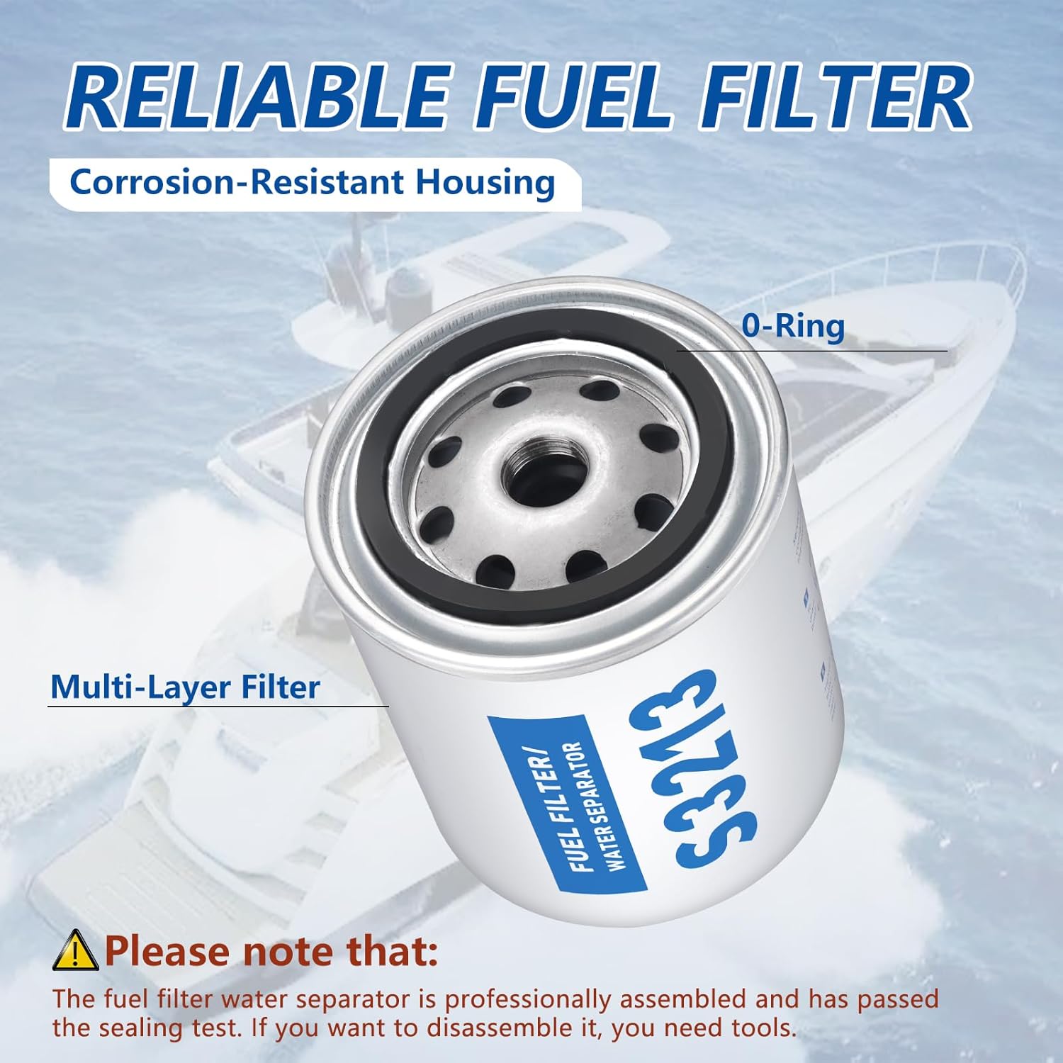 S3213 Fuel Water Separator Marine, Fuel Filter Water Philippines | Ubuy