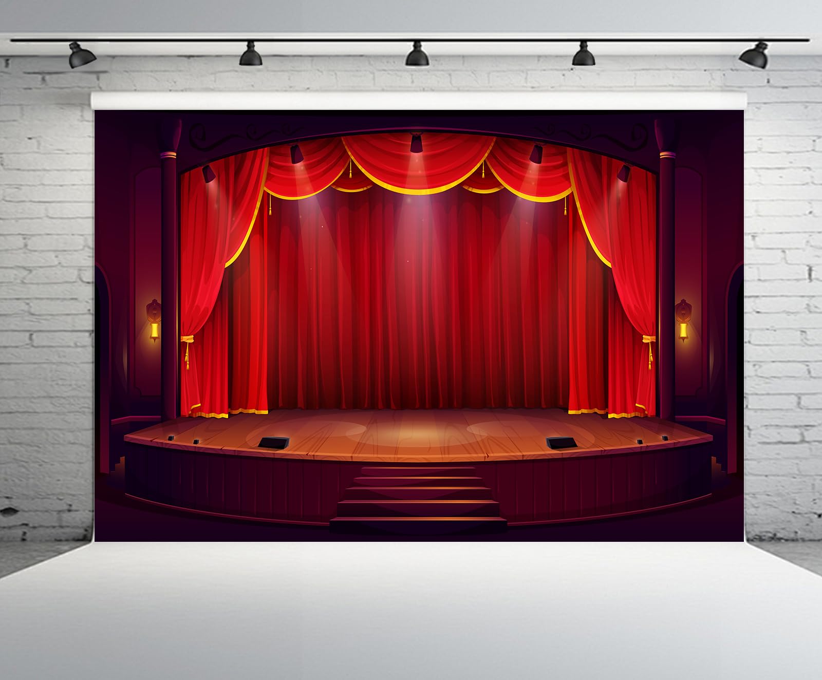 Broadway Theater Stage