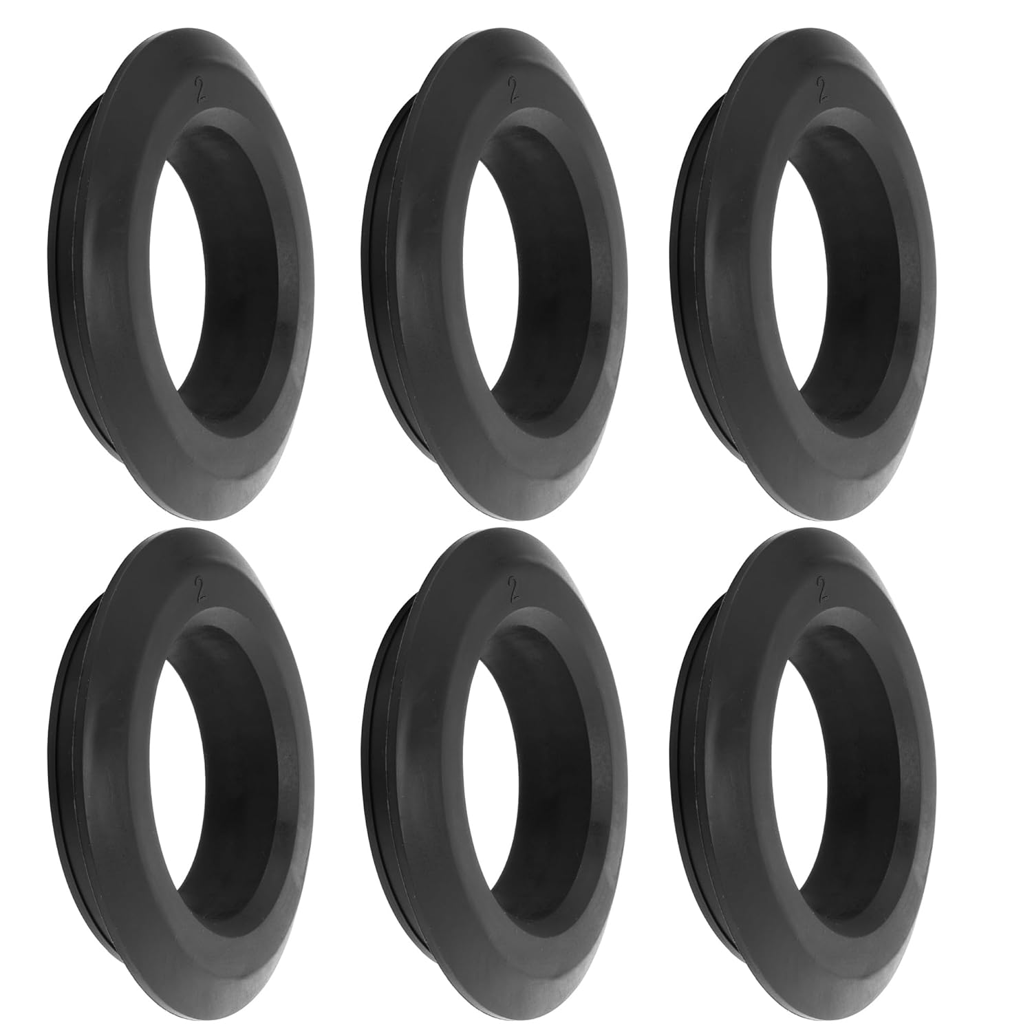 2 Inch Flexible Rubber Tank Adapter Compression Bulkhead Fittings for ...
