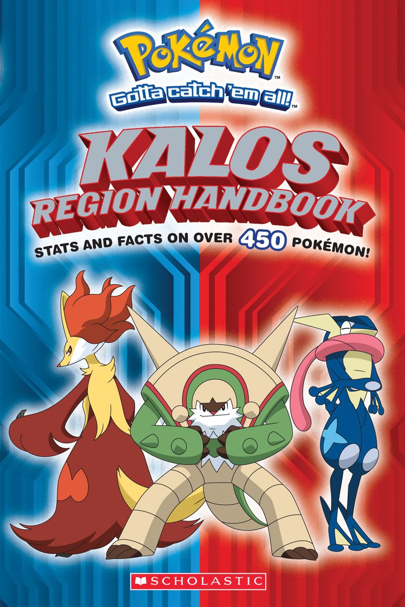 Amazon.com: Kalos Region Handbook (Pokémon) (Pokémon Chapter Books ...