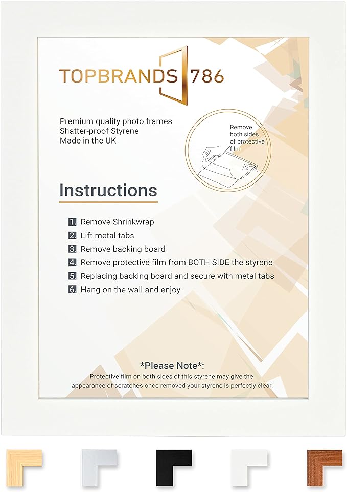 Modern Wooden Effect Photo Frames | Large Maxi Poster Frames | Picture ...