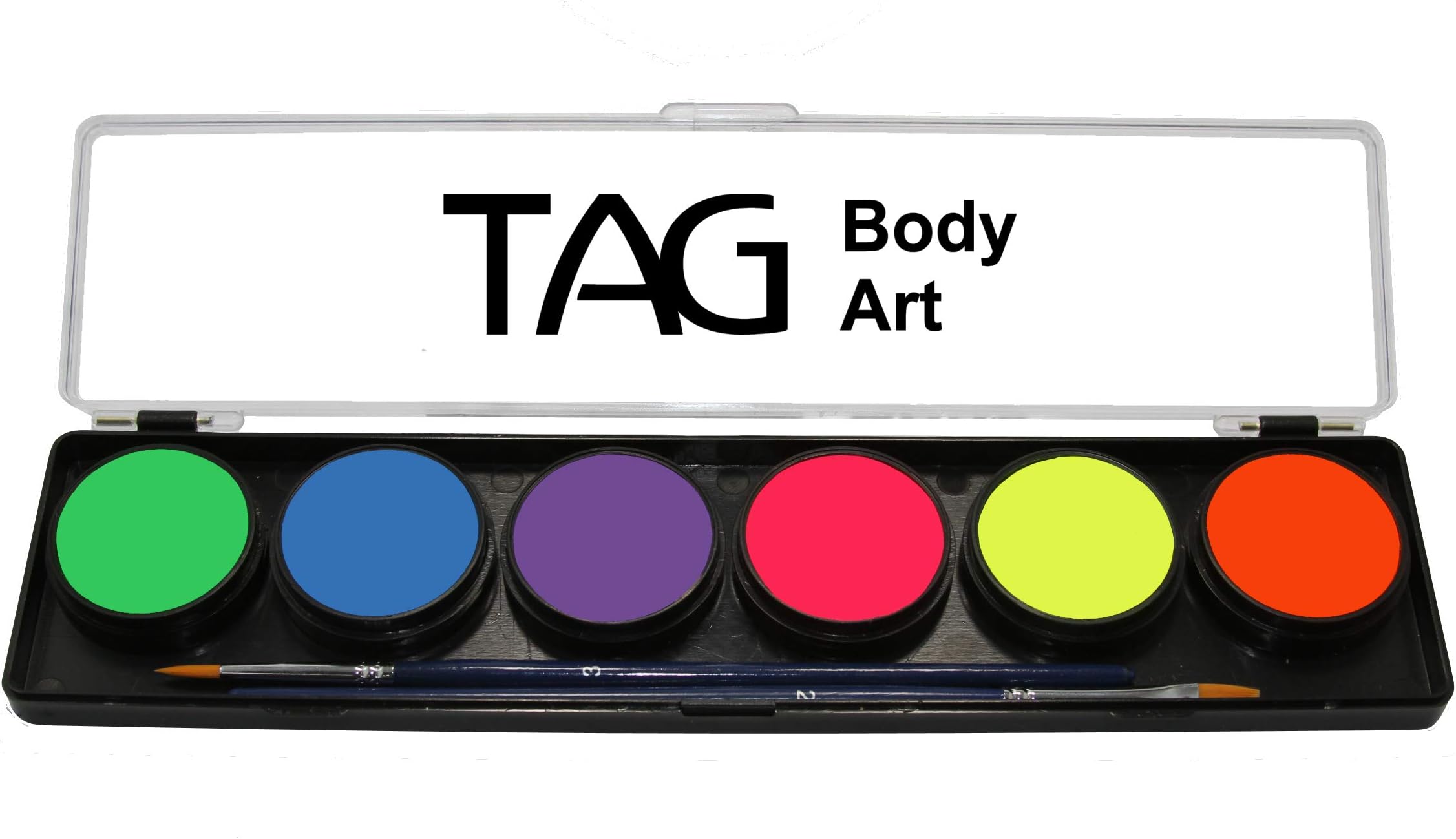 Amazon.com: TAG Face and Body Paint - Neon Green 32gm : Arts, Crafts ...