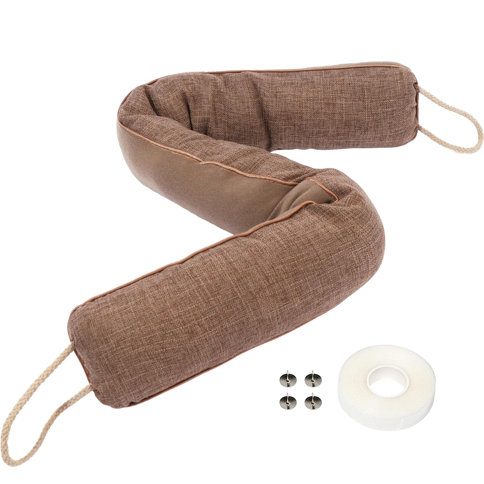 Amazon.com: Heavy Duty Door Draft Stopper, Blocks Hot Cold Air Wind ...