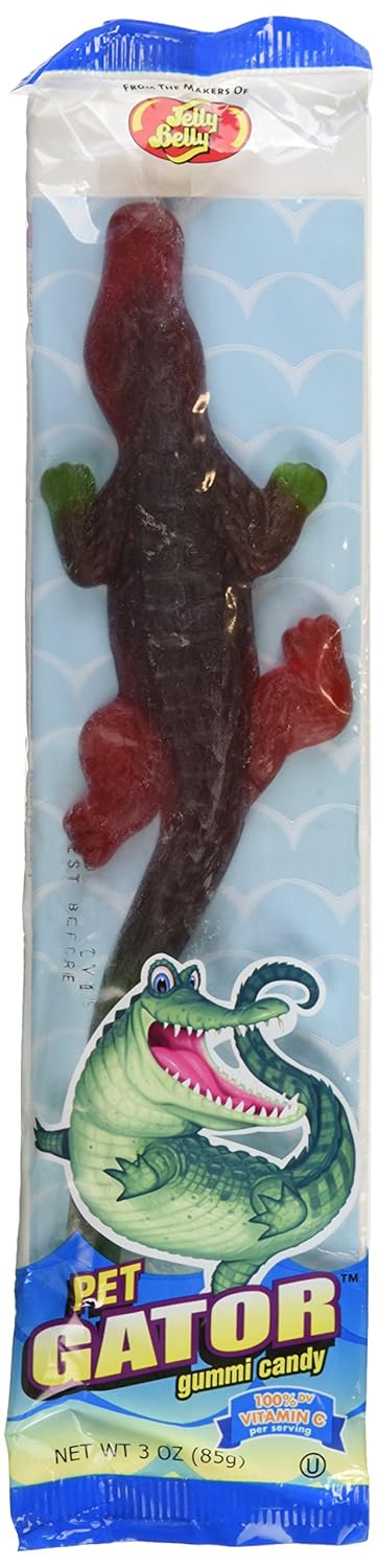 Amazon.com : Jelly Belly Pet Alligator Gummy Candy (3 Oz) : Grocery ...