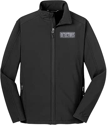 Smart People Clothing Detective Jacket, Reflective Logo, Investigator ...