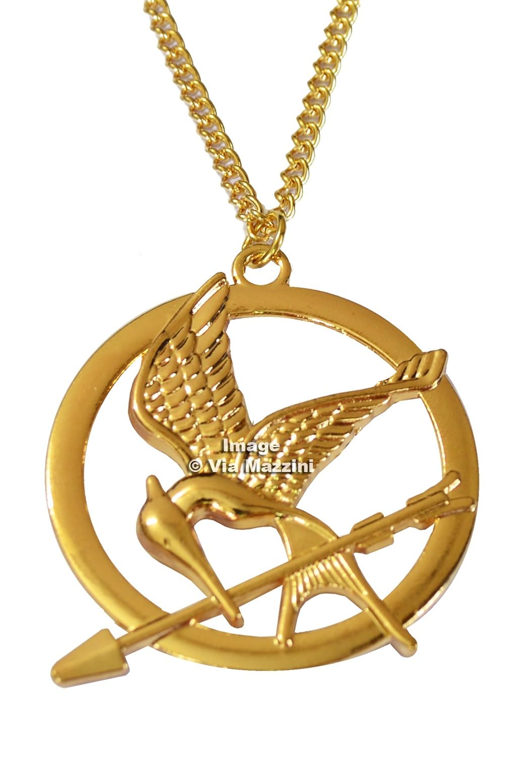 Via Mazzini Antique Golden Metal Famous The Hunger Game Golden ...