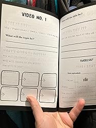 YouTube Planning Book for Kids: a notebook for budding YouTubers ...