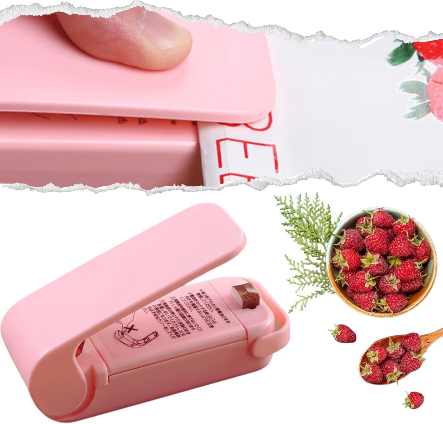 Amazon.com: Mini Bag Sealer Heat Seal,Mini Bag Sealer,Portable Bag ...