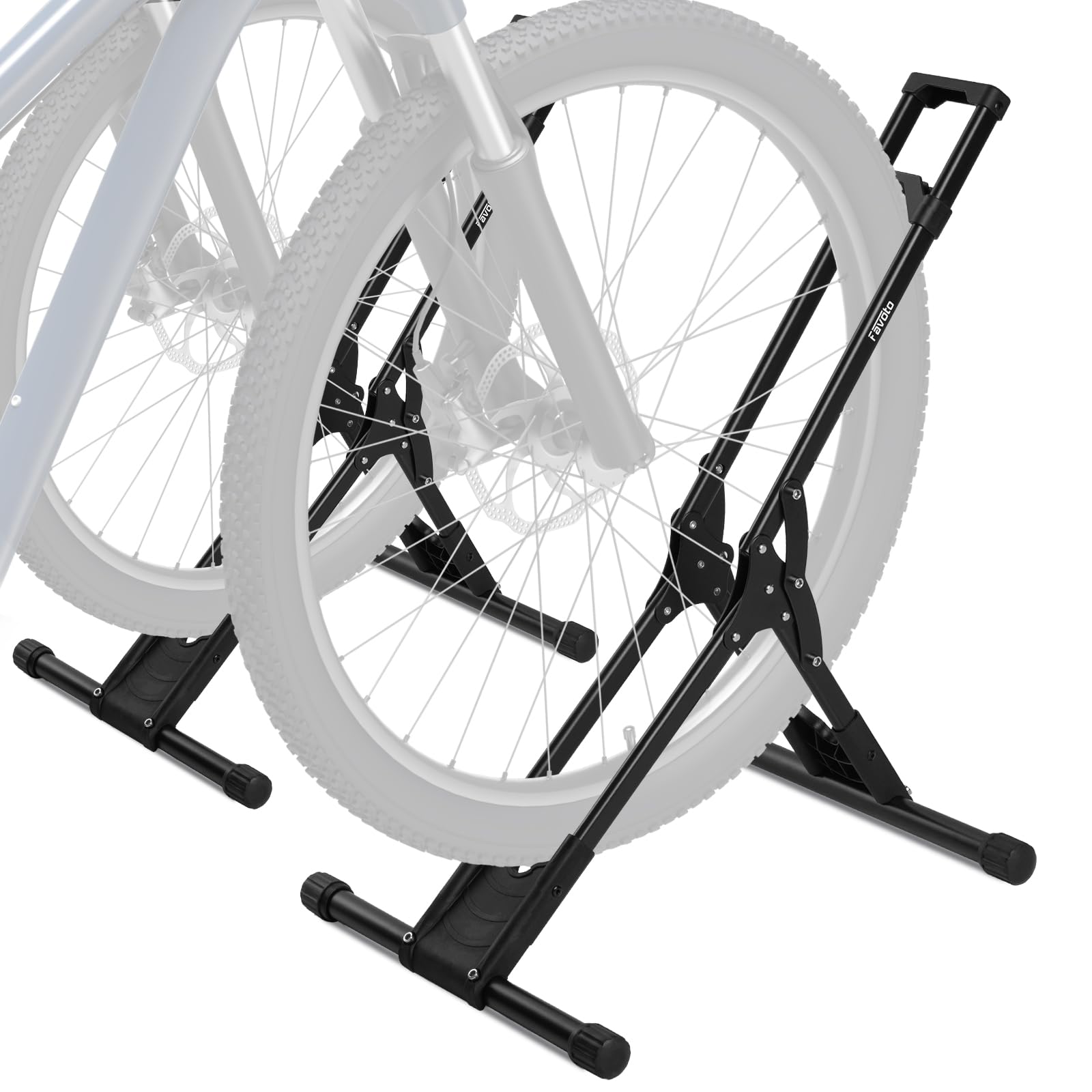 Snapklik.com : Favoto Floor Bike Stand Ebike Parking Rack, Road ...