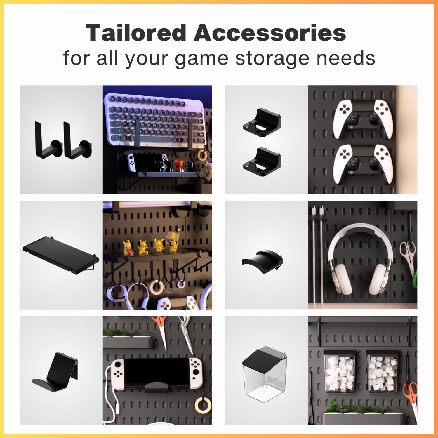 Snapklik.com : Keepo Pegboard Combination Kit, Pegboards And ...