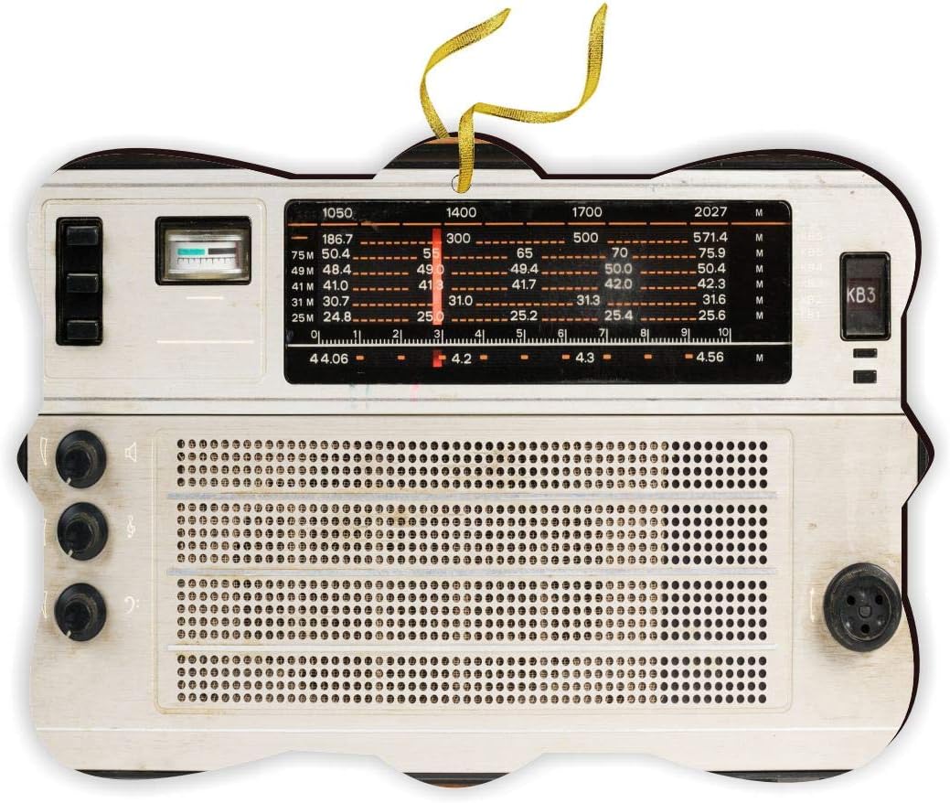 Amazon.com: Sam Sandor - Transistor Radio Vintage - Fancy Christmas ...