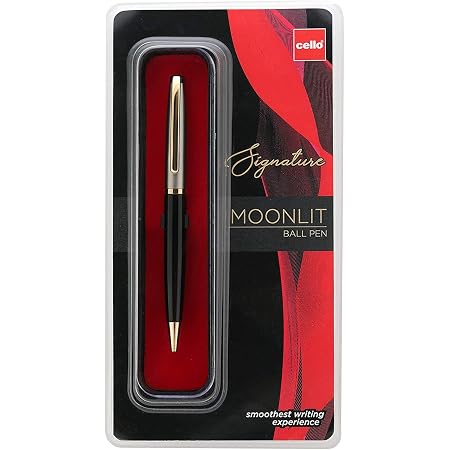 Cello Signature Moonlit Ball Pen | Blue Ball Pen | Pack of 1 | Best ...