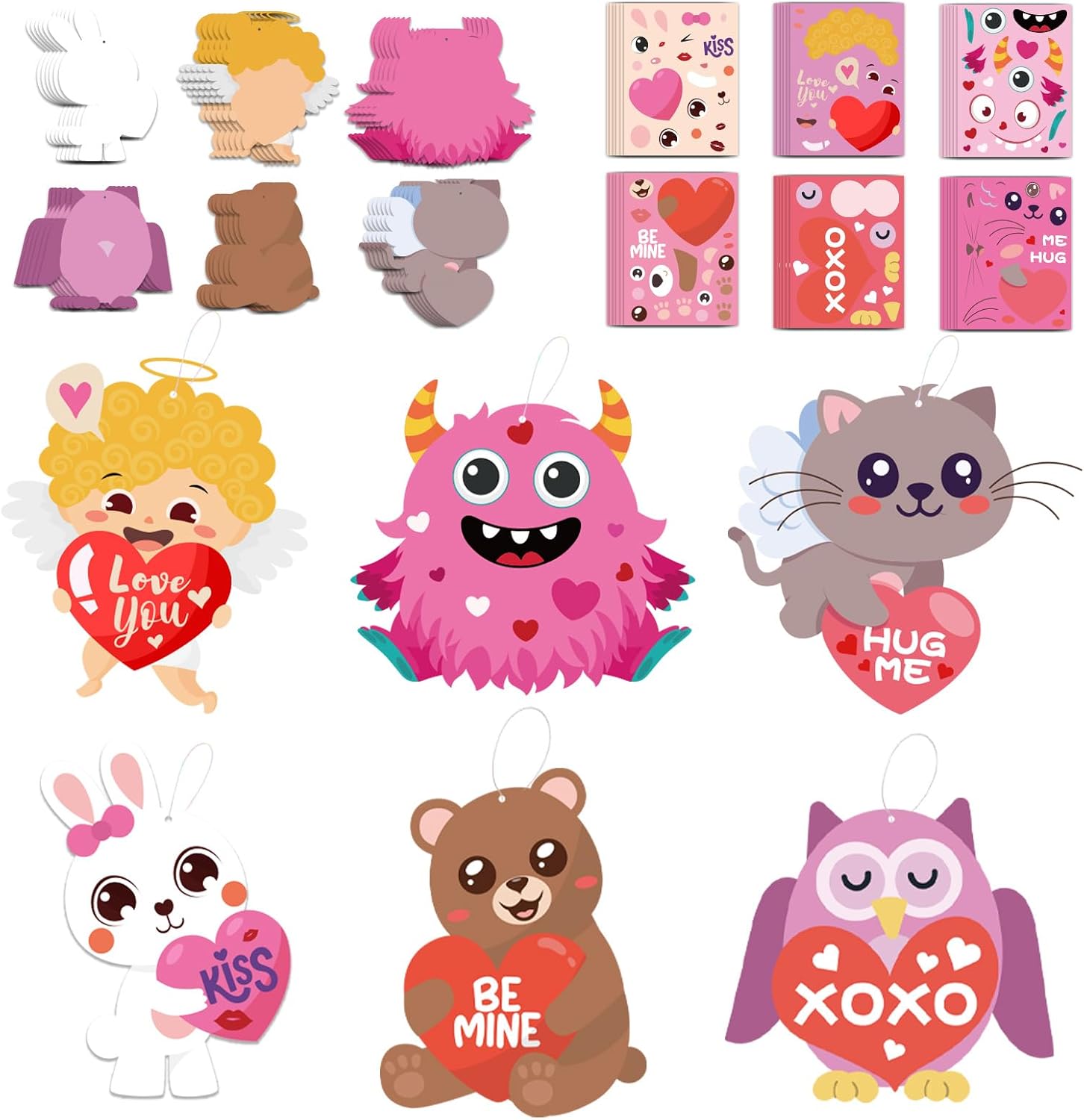 Amazon.com: XZENTIRA 36 Sets Valentine's Day Craft Kits for Aldults ...