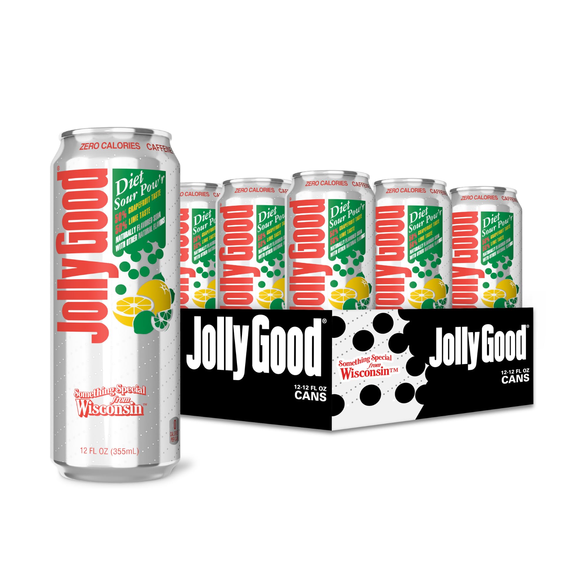 Jolly Good Soda Flavors Jolly Good Soda Can Mascot – Krier Foods