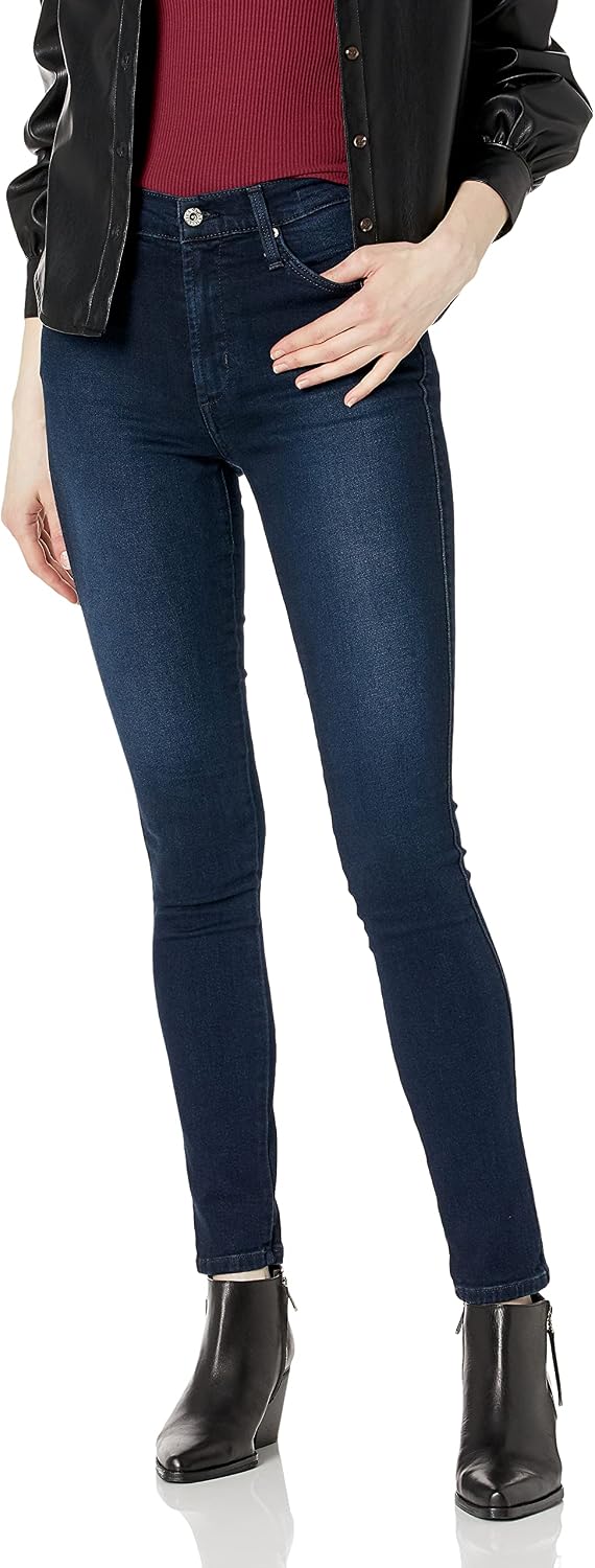 James Jeans Women's High Rise Skinny Jean in Smolder, Smolder Dark Blue ...