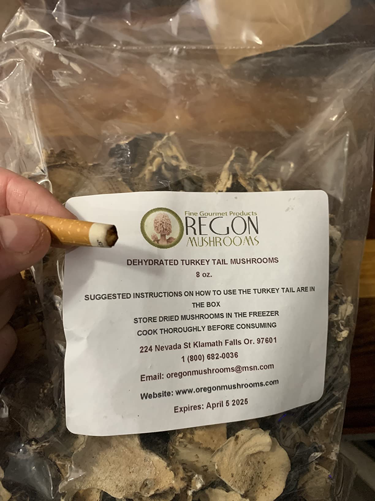 Amazon.com: Dried Turkey Tail Mushrooms - 16 Ounce (1 lb) : Grocery ...