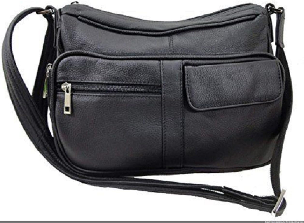 Concealed Carry Cross-body Leather Locking Gun Purse Right Hand Draw ...