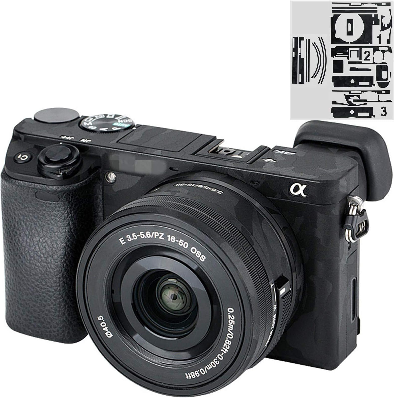 Amazon.com: Kiorafoto Película protectora antiarañazos para cámara Sony ...