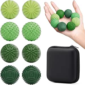 Amazon.com: luckdoor Silicone Magnetic Balls Fidget Toys for Adults & Teens,8PCS Stress Relief ...
