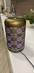 Aromatherapy Diffusers,SALKING 260ml Metal Essential Oils Diffuser ...
