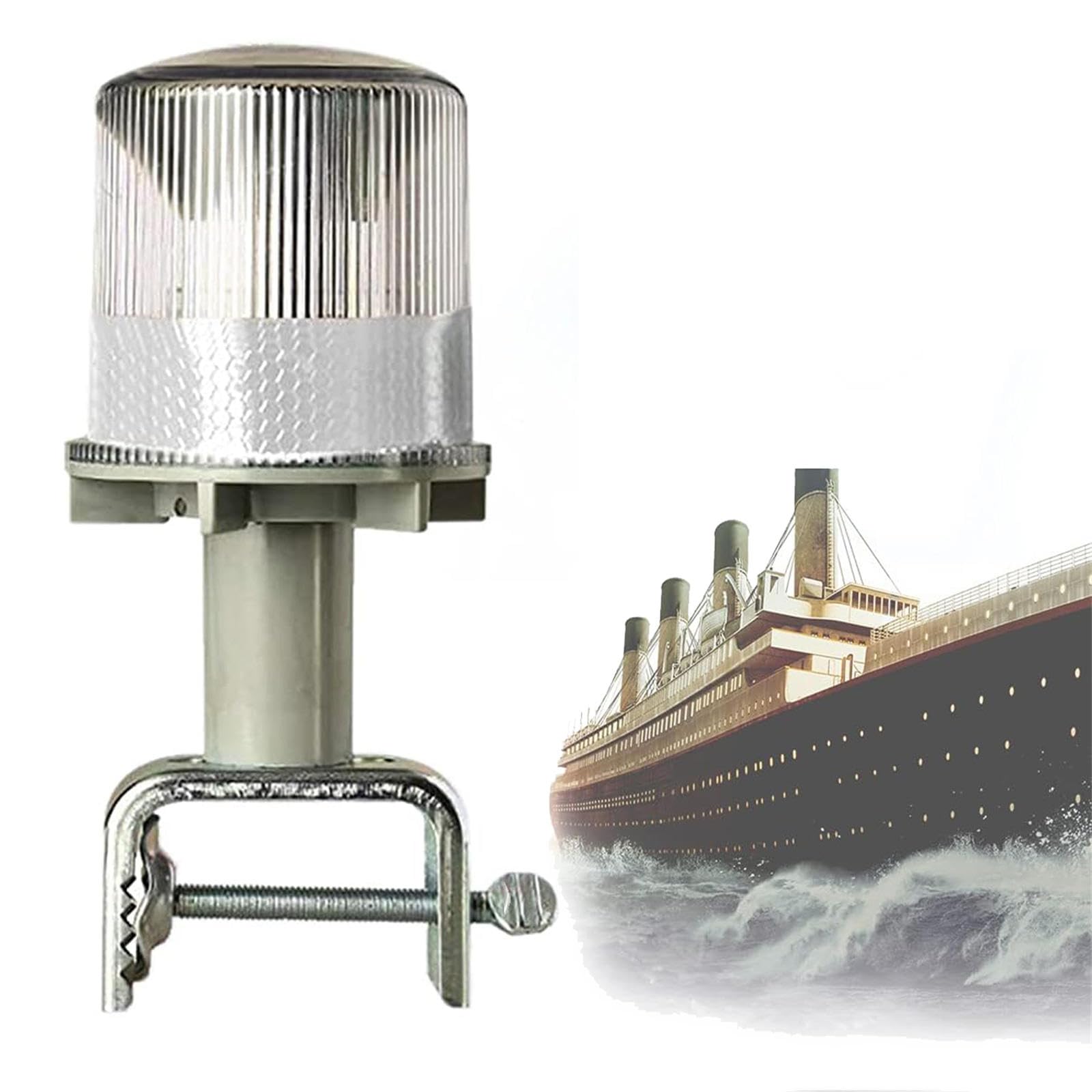 HEAXIY IP65 Waterproof Boat Navigation Lights, Solar Powered Boat ...