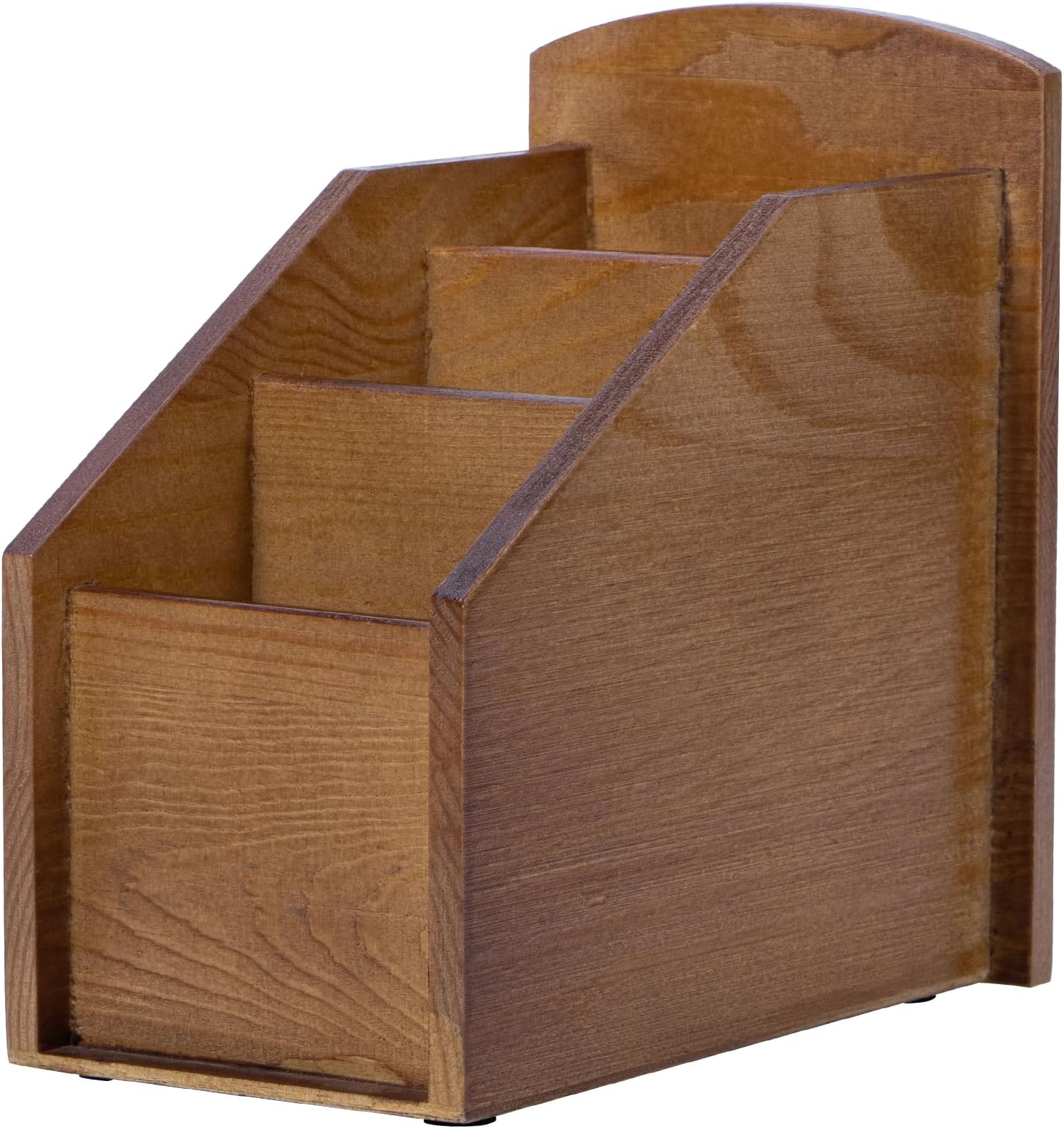 Amazon.com : Coideal Remote Control Holder Wood - Vintage Old Wooden ...