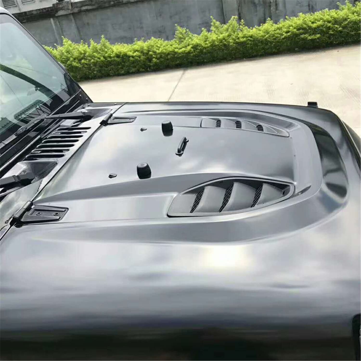 Snapklik.com : Hood Air Vent Outlet Trim Cover Kit For Jeep Wrangler JK ...